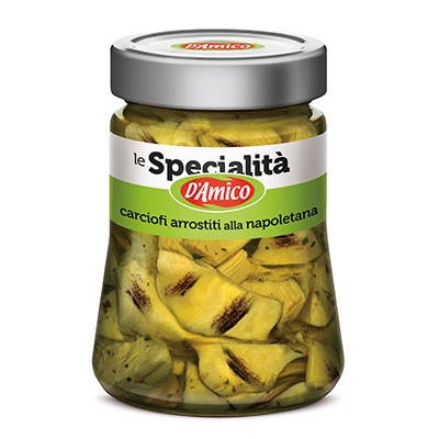 D'Amico Chargrilled Artichokes Naples Style in Oil