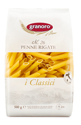 Granoro Classic Short Pasta Penne Rigate